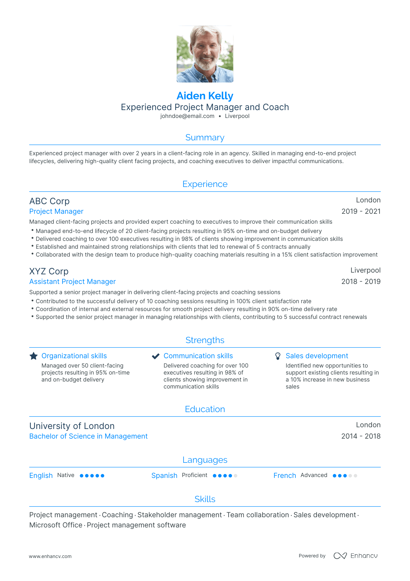 3 Coaching CV Examples for 2023