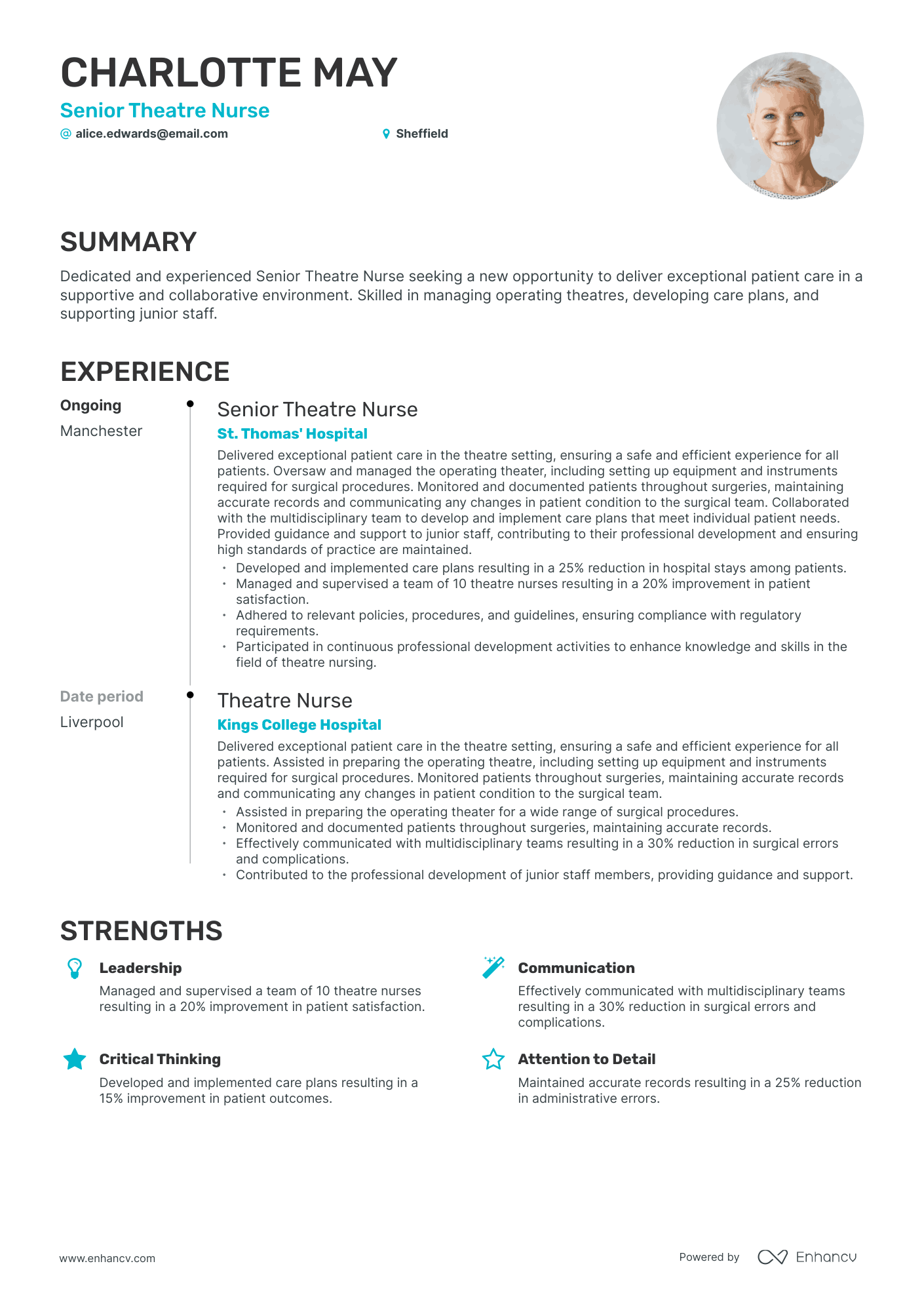 3 Theatre CV Examples for 2023