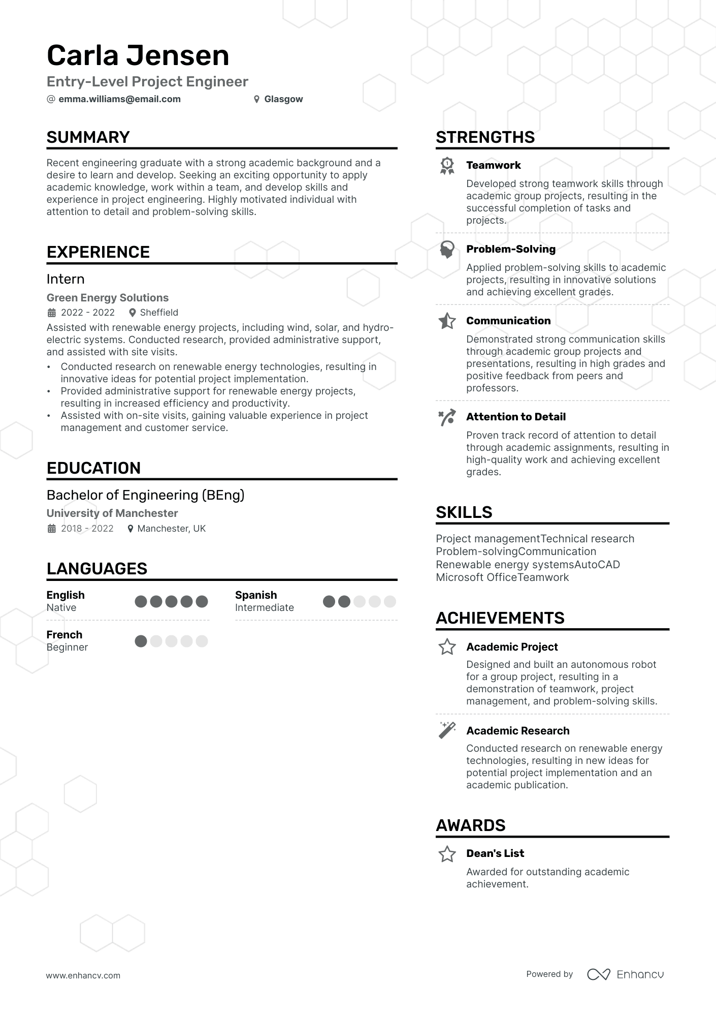 3 Project Engineer CV Examples for 2024