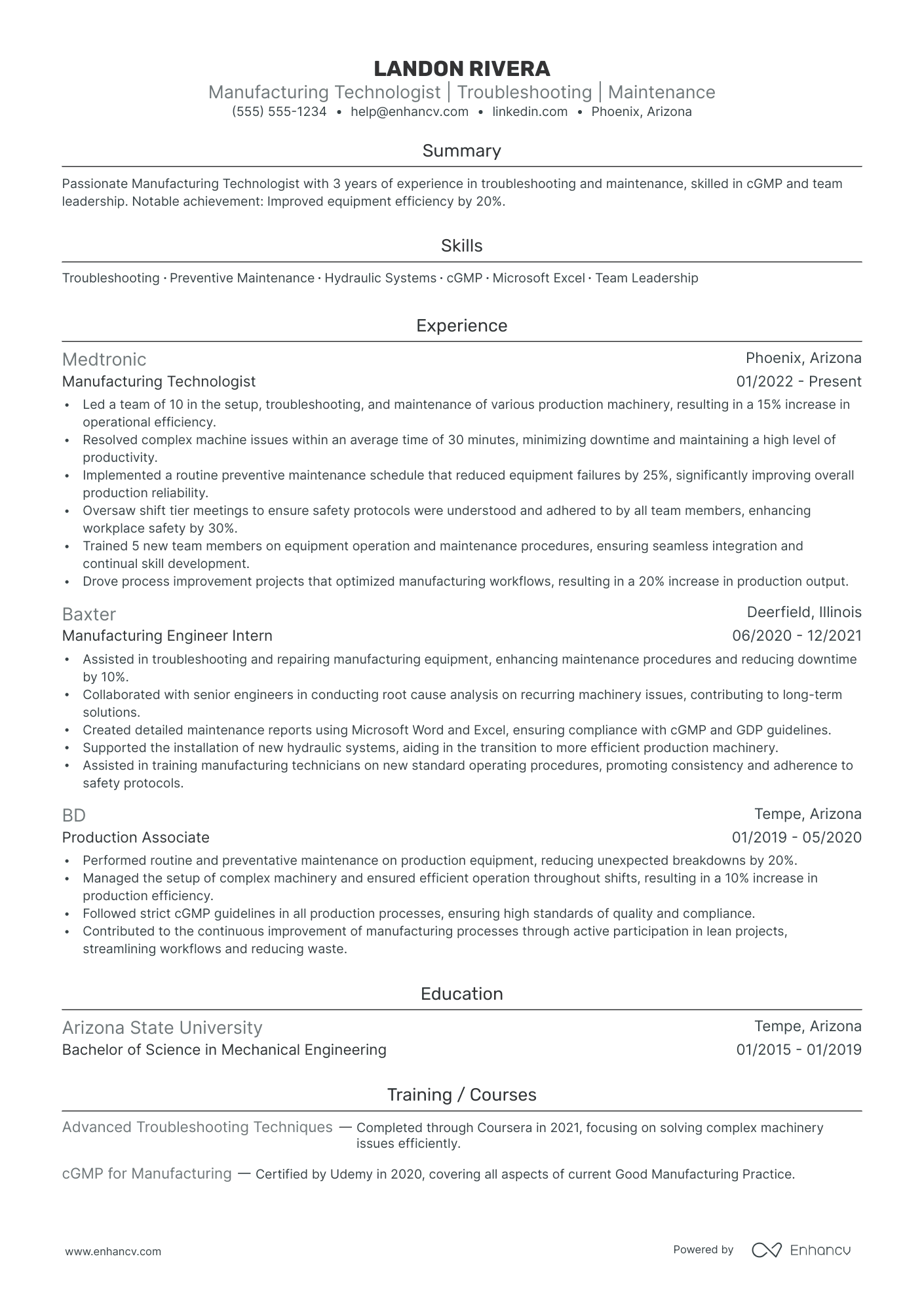 6 Successful Technologist Resume Examples And Writing Tips for 2024