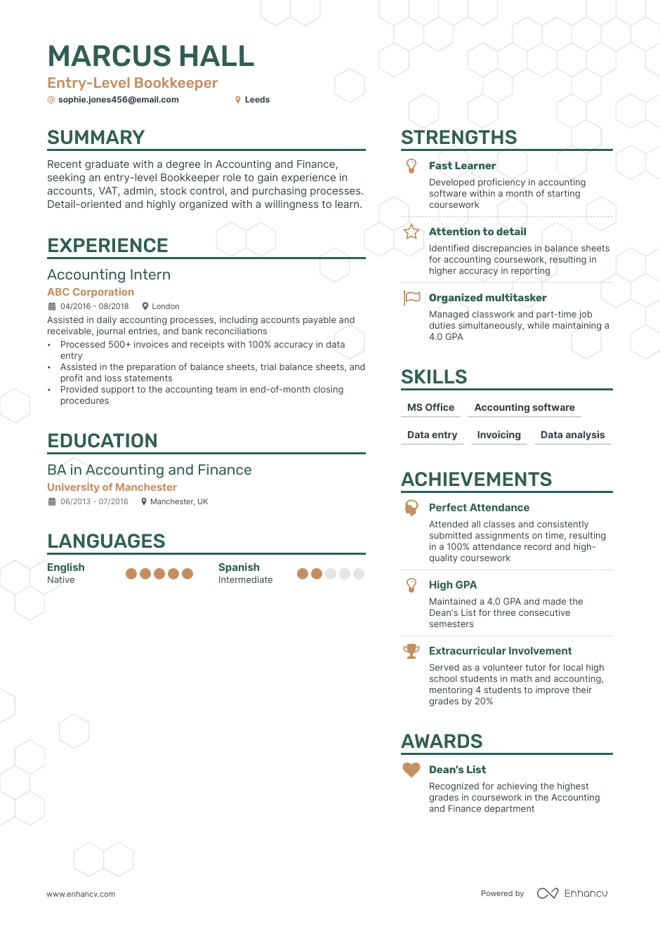 3 Bookkeeper CV Examples for 2023