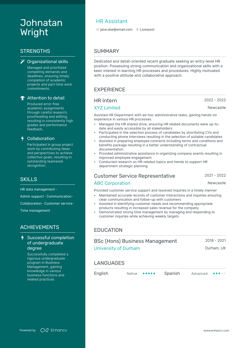 3 HR Manager CV Examples for 2023
