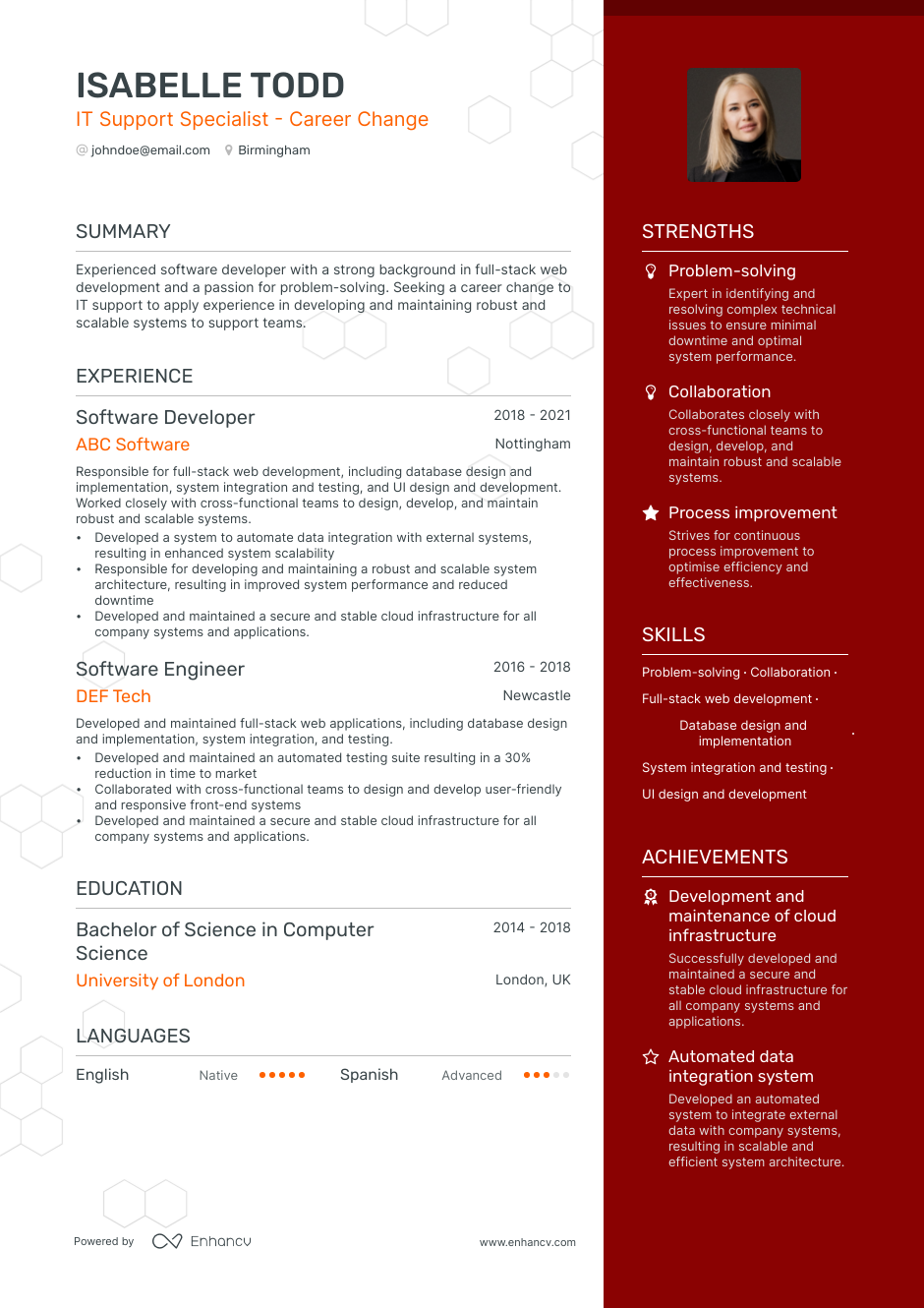 3 IT Support CV Examples for 2023
