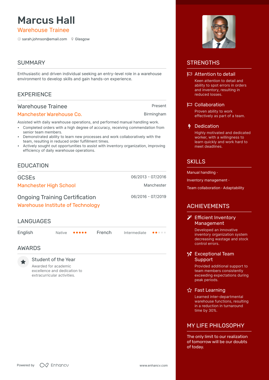 3 Forklift Operator CV Examples for 2023