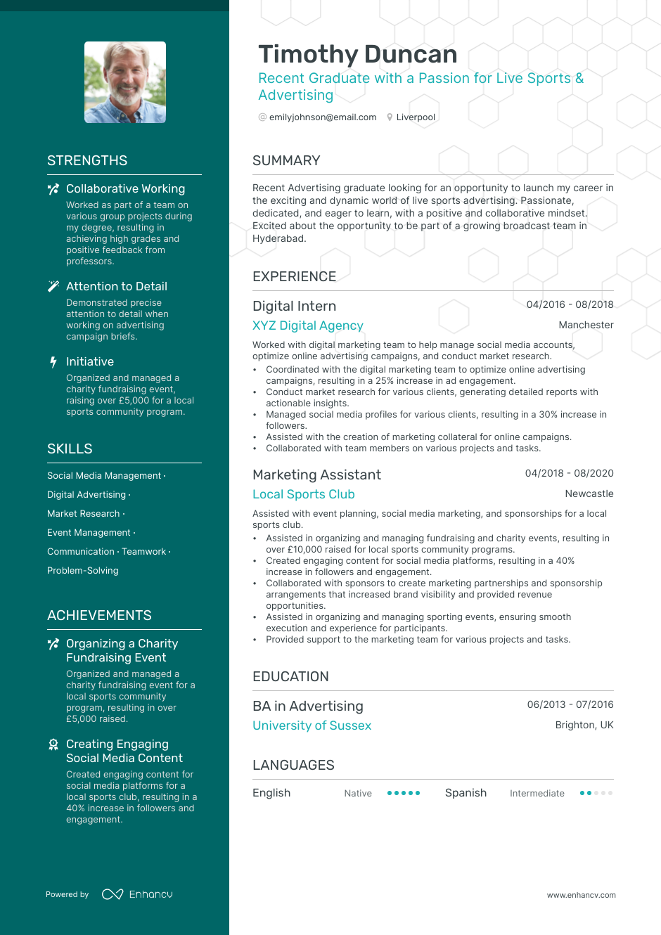 3 Advertising CV Examples for 2023