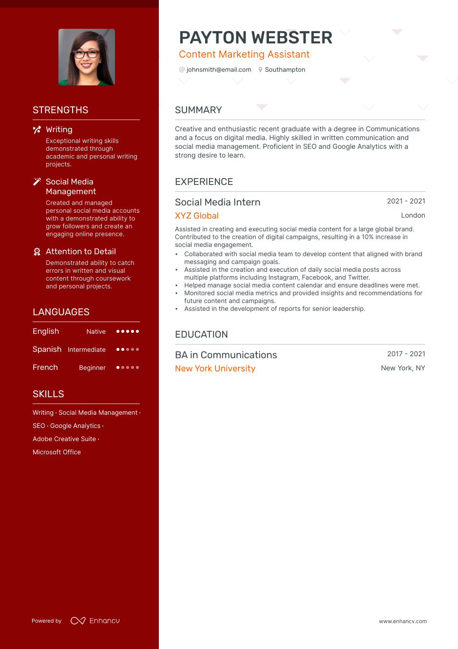 3 Content Marketing CV Examples for 2023
