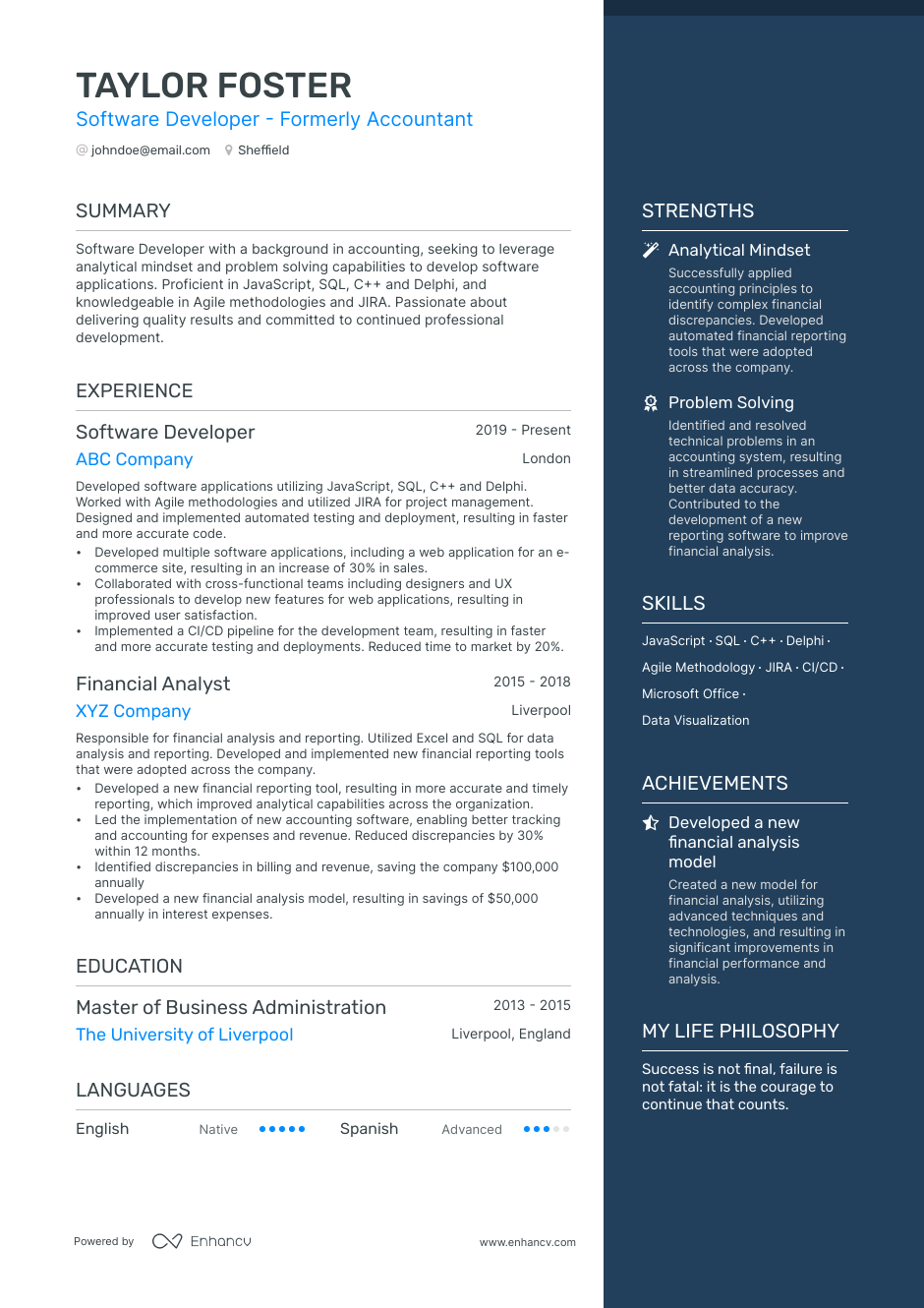 3 Software Developer CV Examples For 2023