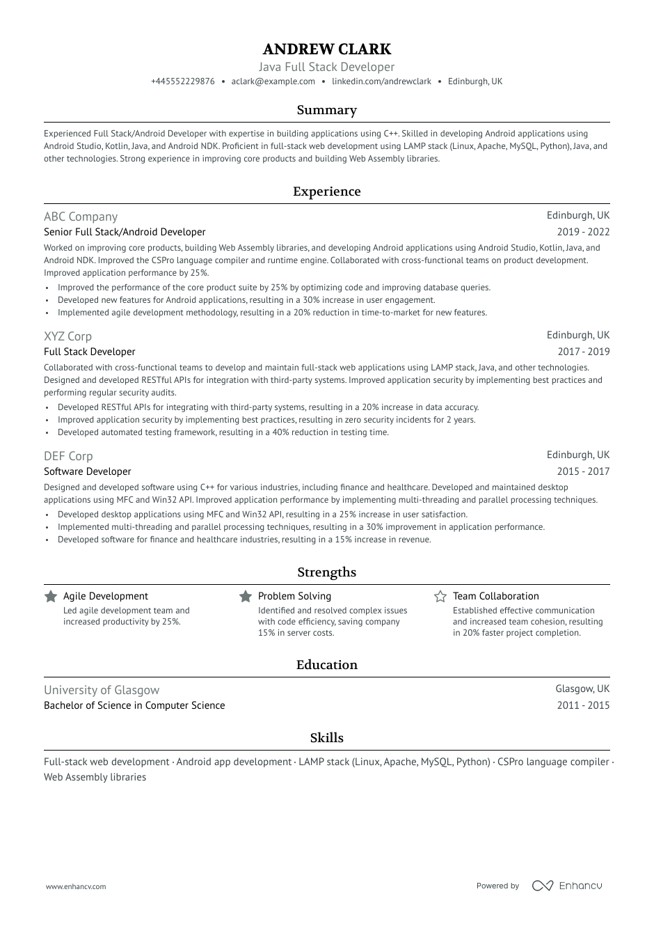 12 Best CV Templates: Ultimate Guide, Tips & Ready-To-Use Templates for ...