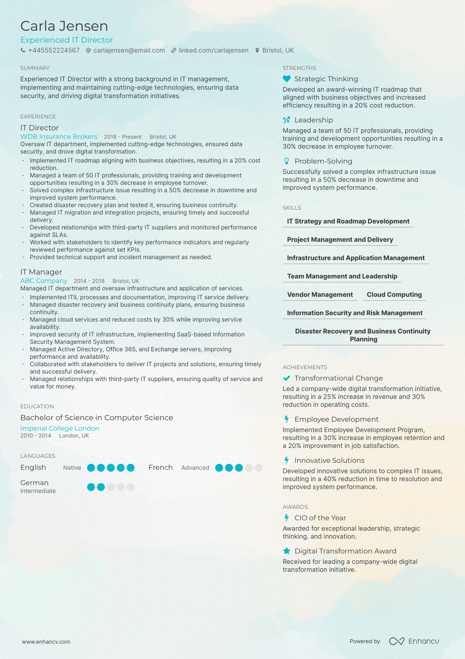 12 Best CV Templates: Ultimate Guide, Tips & Ready-To-Use Templates for ...