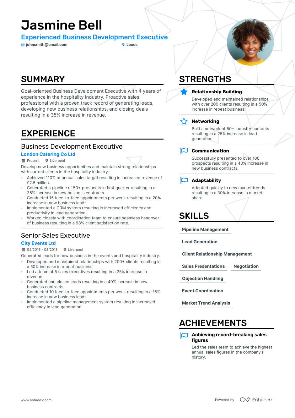 3 Business Development CV Examples For 2023