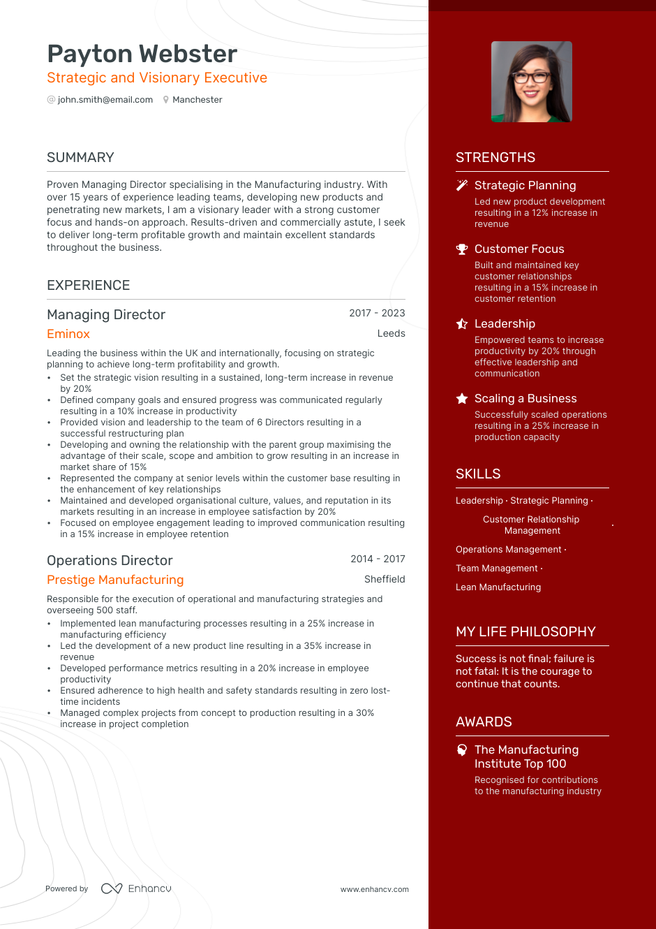 40 Professional CV Curriculum Vitae Templates PDF Download