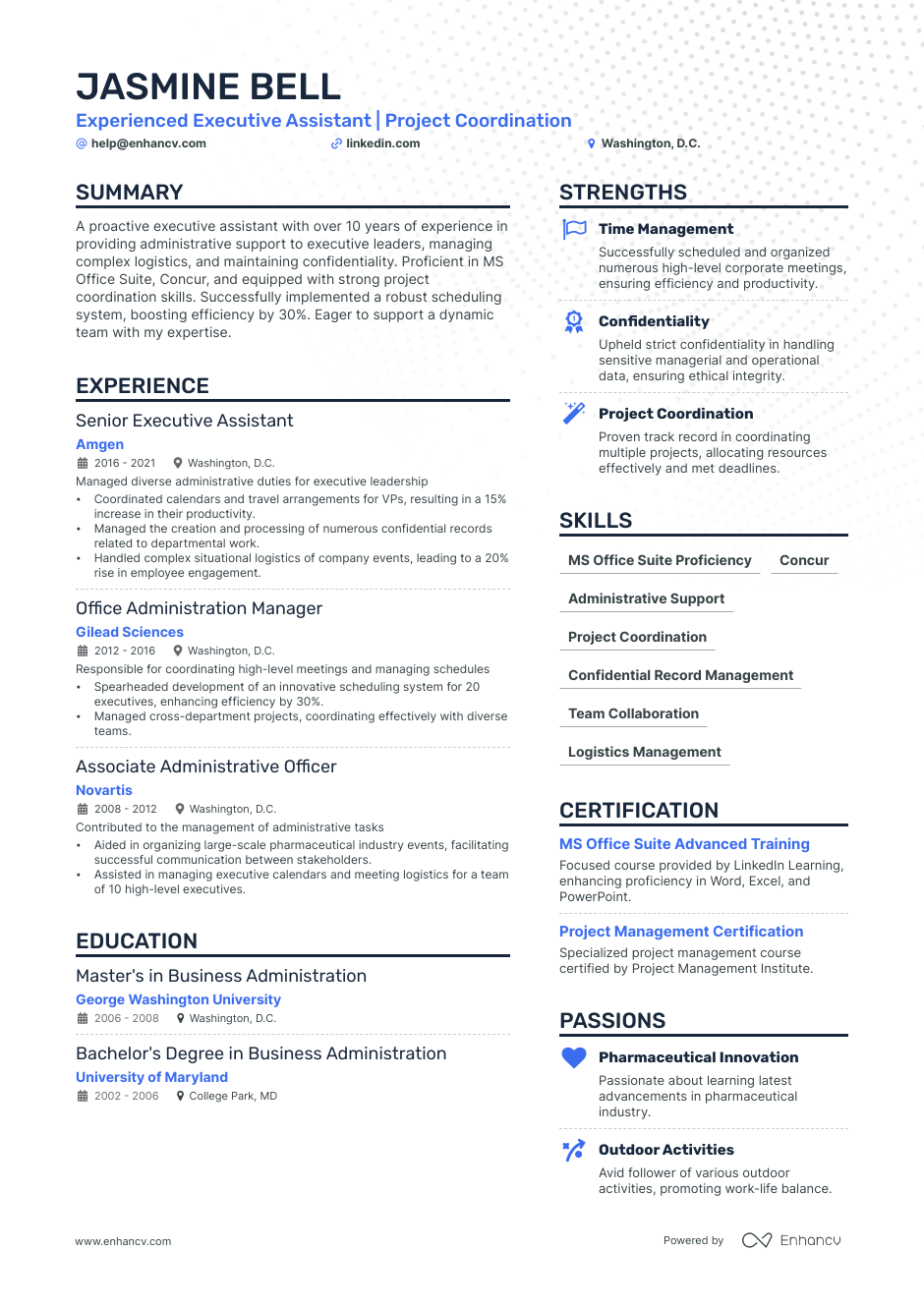 5 Senior Administrative Assistant Resume Examples & Guide for 2023