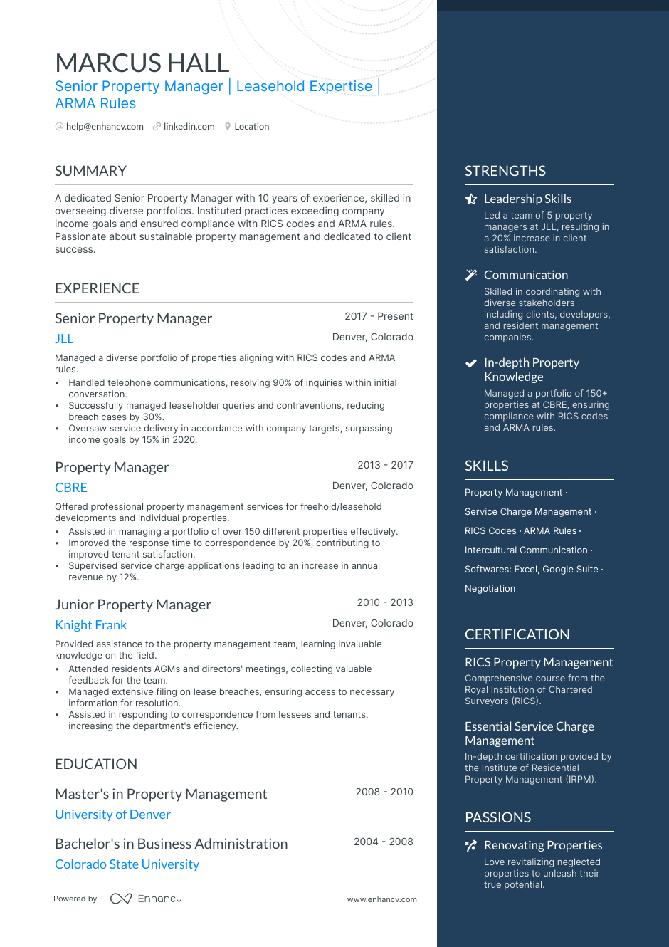 5 Senior Property Manager Resume Examples & Guide for 2023 5 Senior Property Manager Resume Examples & Guide for 2023
